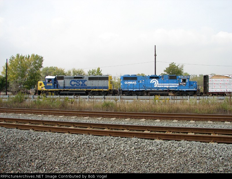 CSX 4415 & NS 5276